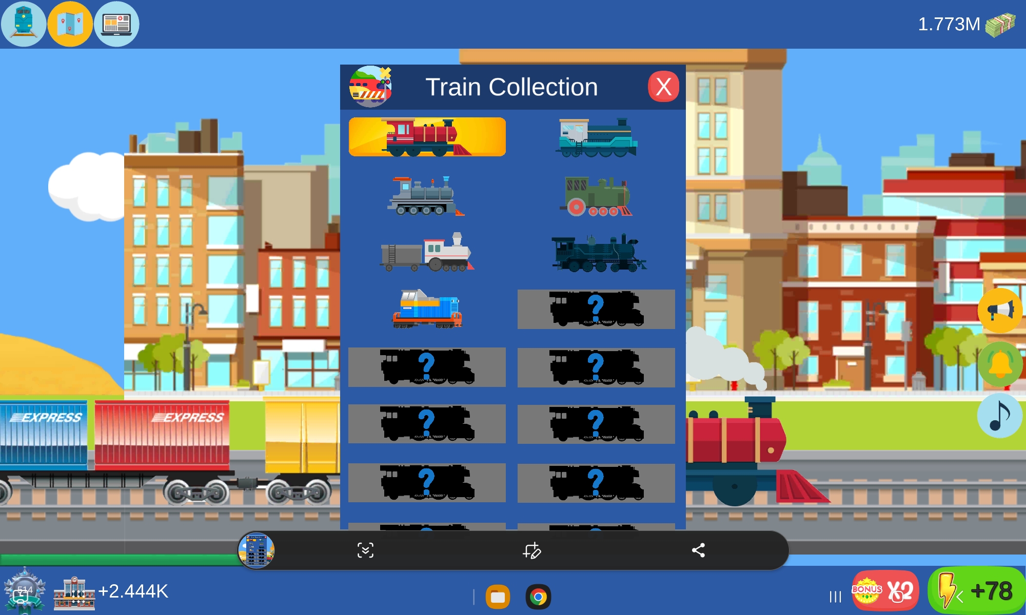 Idle Train Tycoon (New Game) | 3583 Bytes