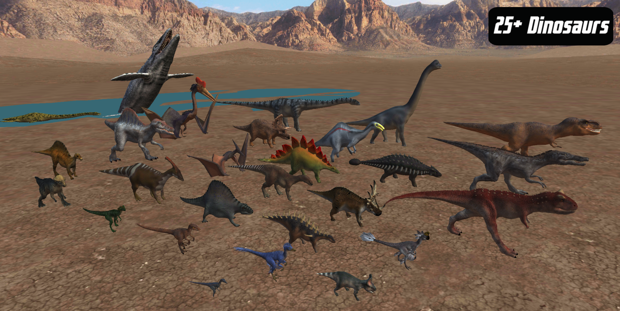 Dinosaur Sim Open Beta Test | 3583 Bytes